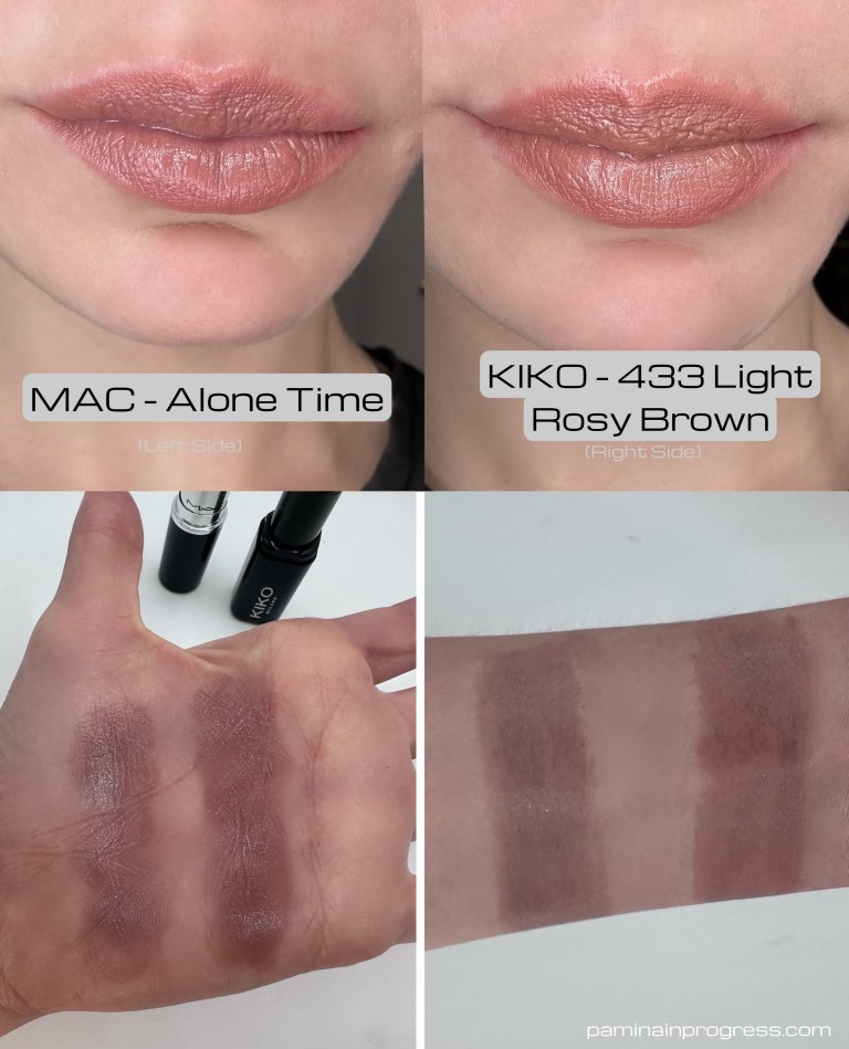 Swatched It! MAC Alone Time and Signature Move – Pamina in Progress